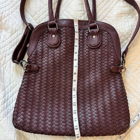 Neiman Marcus | Bags | Burgundy Leather Neiman Marcus Bag | Poshmark